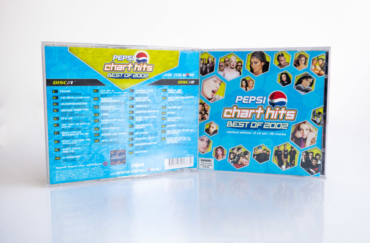 Pepsi Music CD Compilations | Packaging Design - Allan Chan Creative