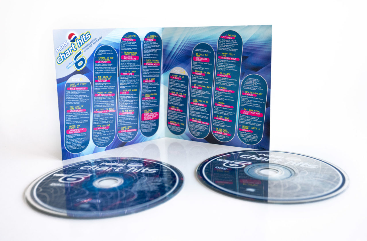 Pepsi Music CD Compilations | Packaging Design - Allan Chan Creative