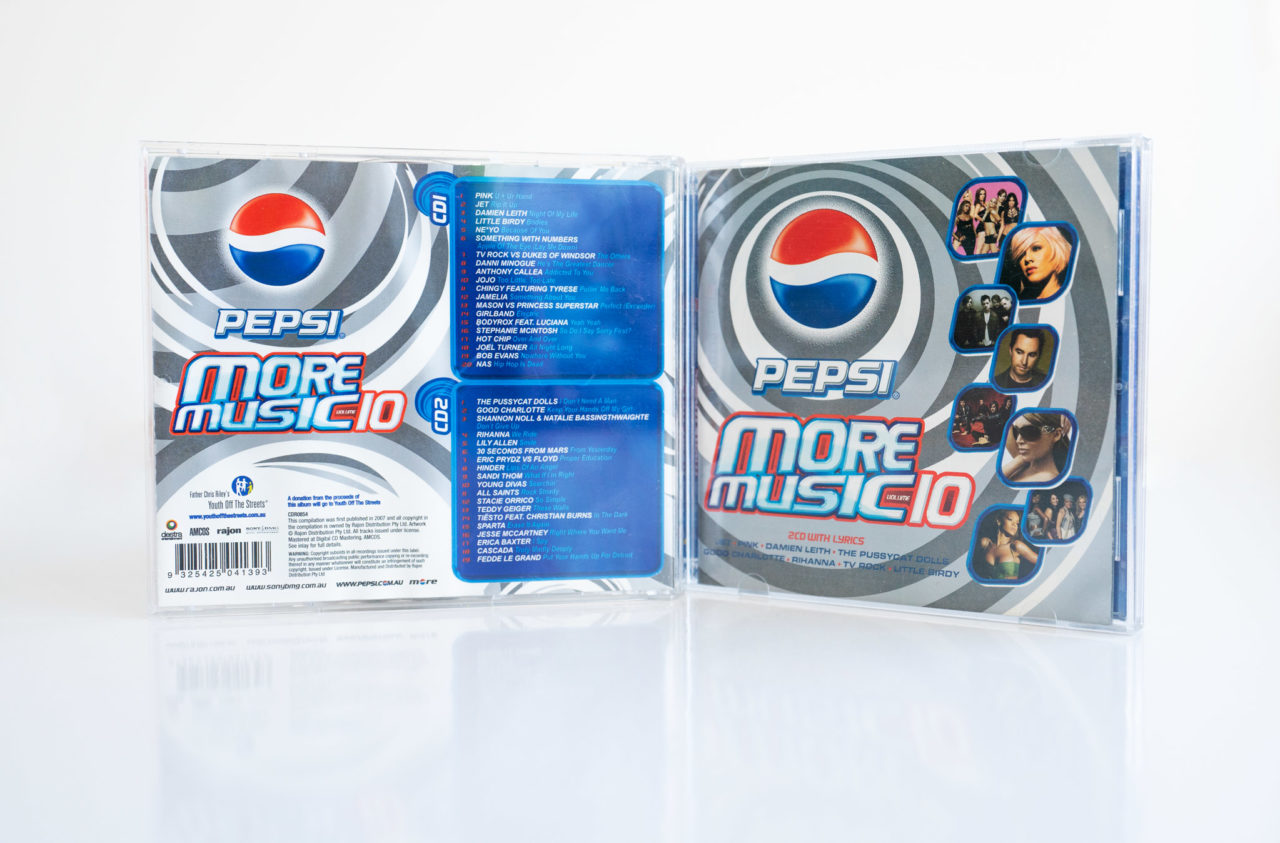Pepsi Music CD Compilations | Packaging Design - Allan Chan Creative