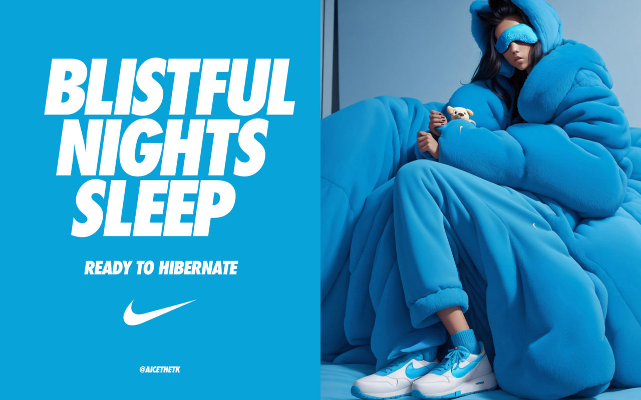 Nike Sleepwear Generative AI | Sydney Creative Director concepts